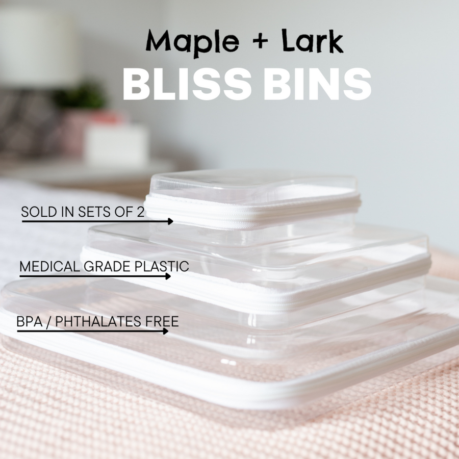 Small Bliss Bins Bundle – Maple + Lark